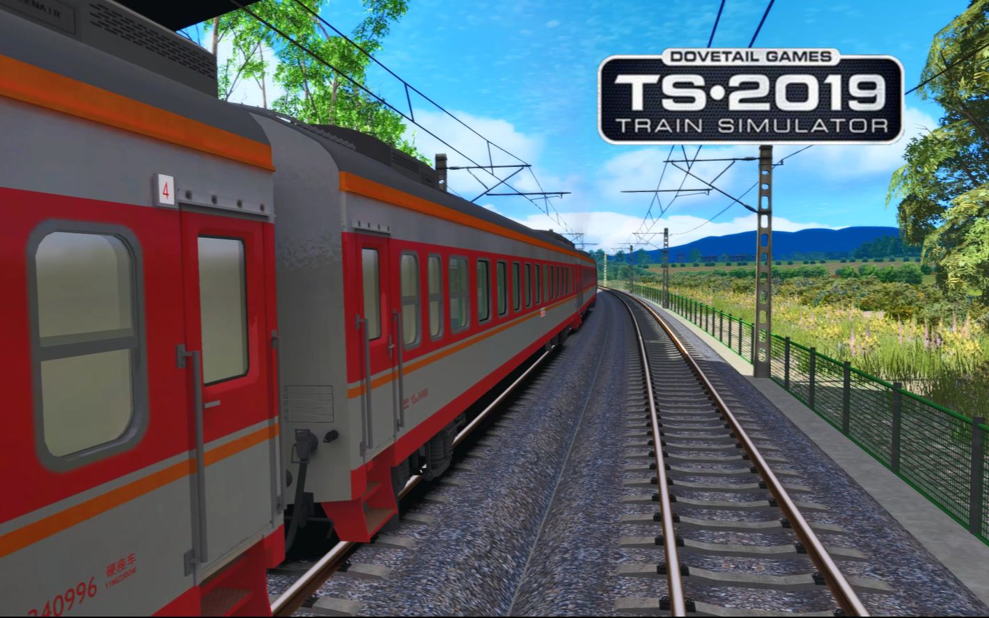 陇海线 铁八机车临时救援客运列车「模拟火车2019中国站」