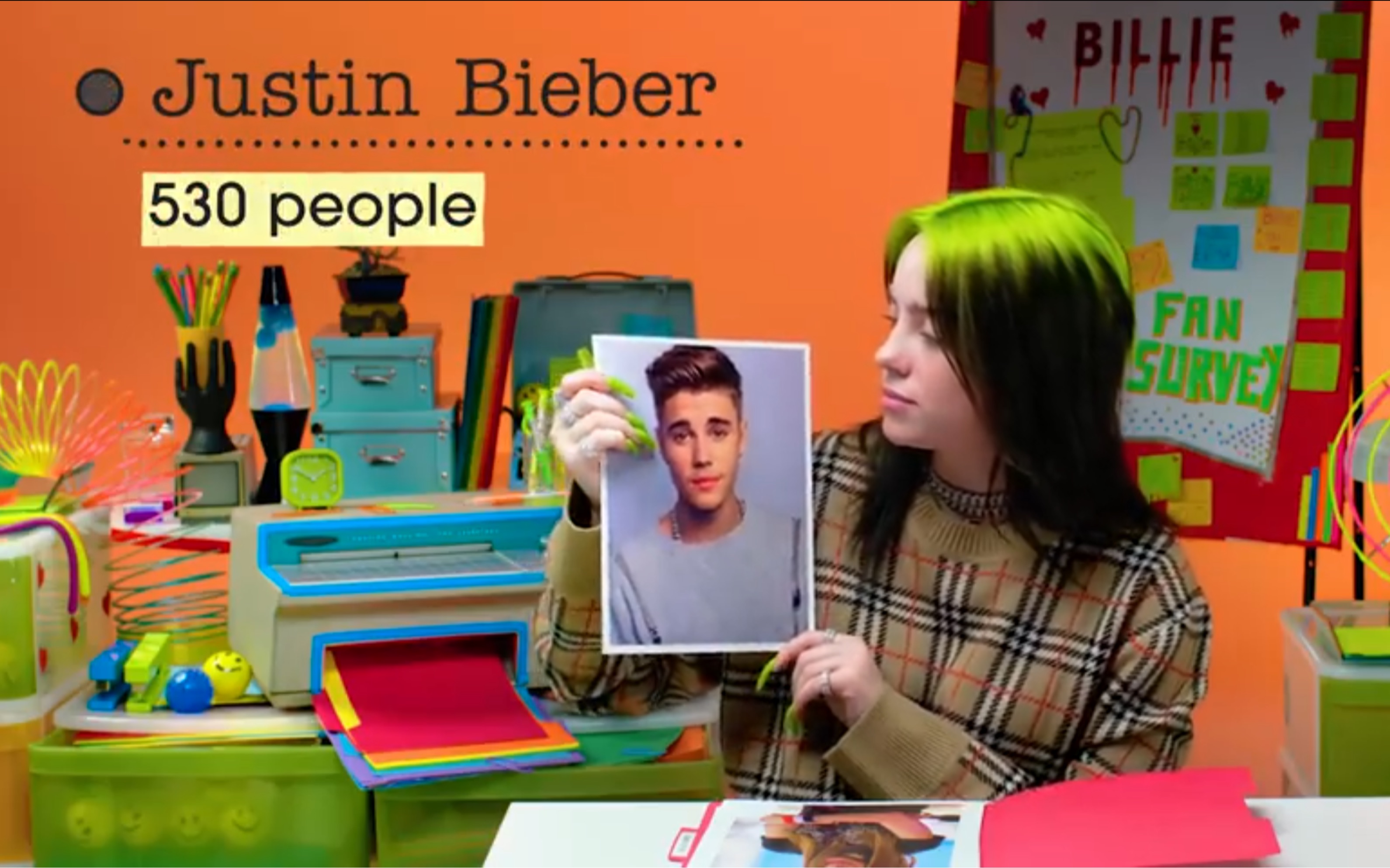 【Justin Bieber】碧梨看到比伯照片暴露迷妹本性
