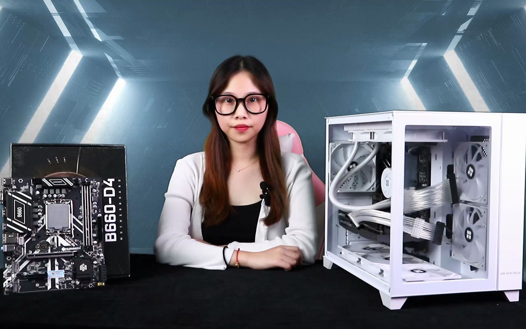 华南金牌B660-D4 评测视频