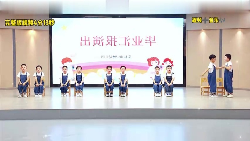 幼儿园大班毕业典礼舞蹈表演《再见了我的小伙伴》完整版有,适合...