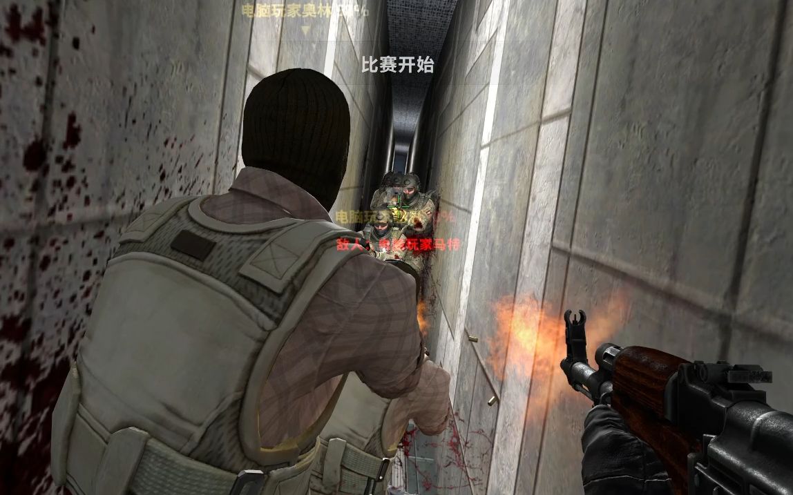 当CS里48人排成一列+强制运输至最前线,真排队投胎!