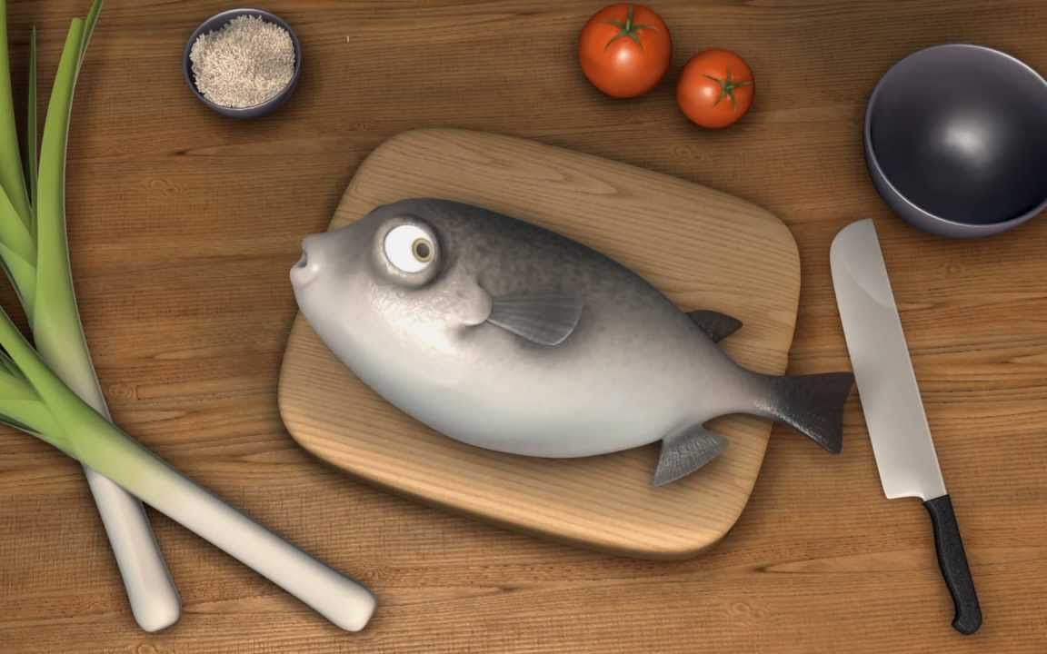【定格动画】河豚