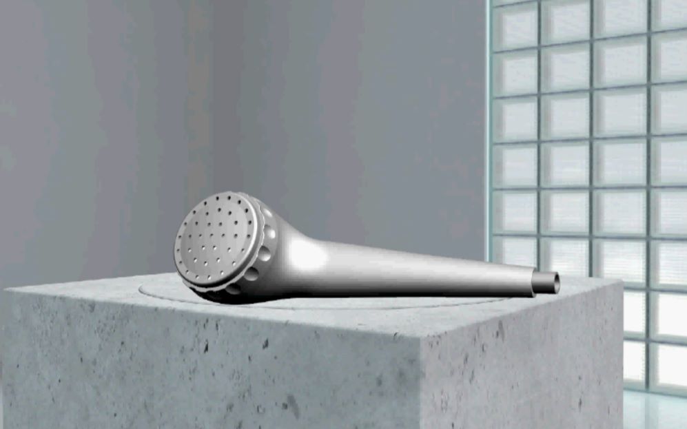 花洒建模淋浴喷头UG NX12