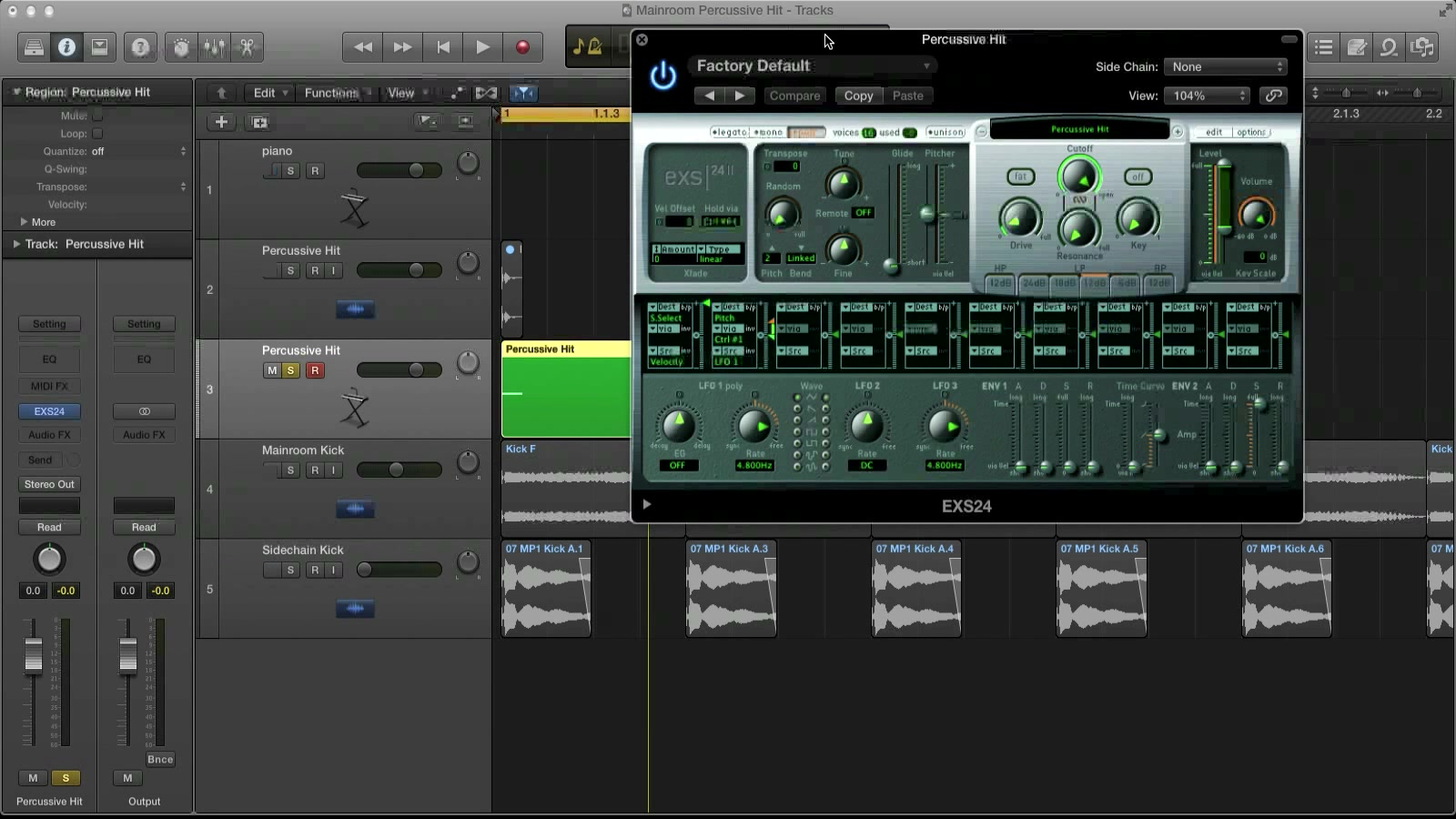 制作EDM类型的Progressive House Drops【In Logic X】工程MIDI文件,...
