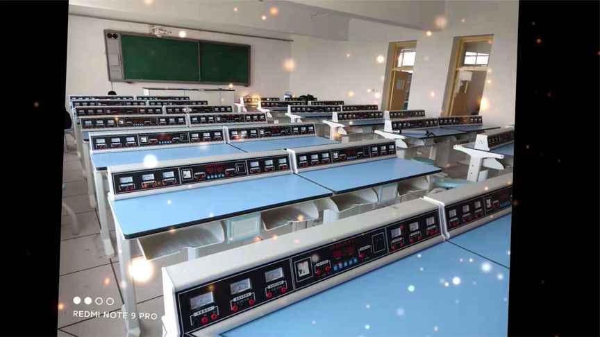 腾飞科教 物理实验室安装完成