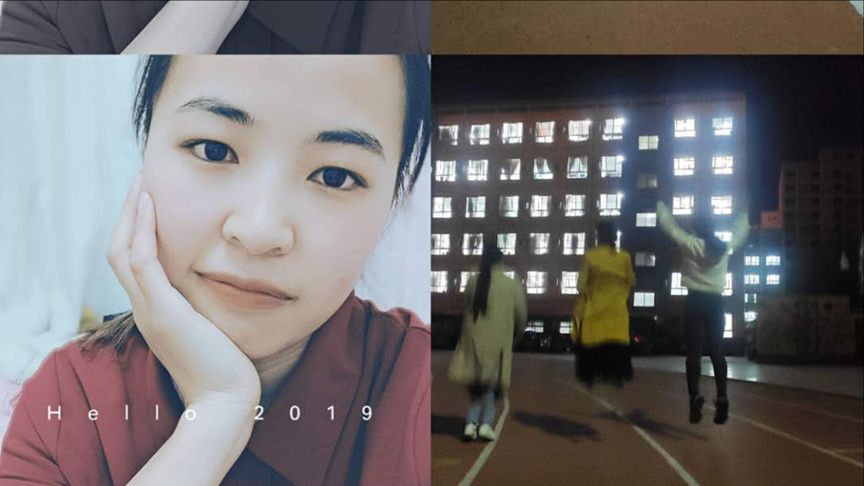 白天 一起讨论如何管理班级,晚上一起运动谈论人生,充实而快乐