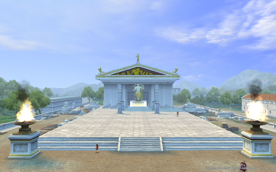 大航海时代ol中的世界七大奇迹-奥林匹亚宙斯巨像