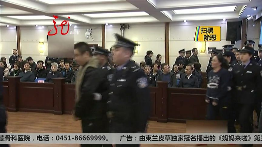 大快人心!哈尔滨市黑恶势力犯罪案件集中公开宣判,54人获刑