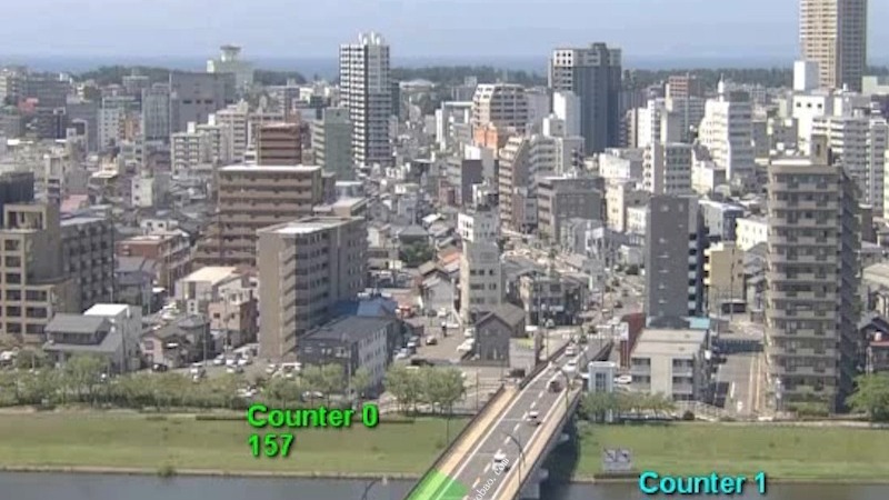 大桥车流监控桥面桥梁监测摄像机人客流统计