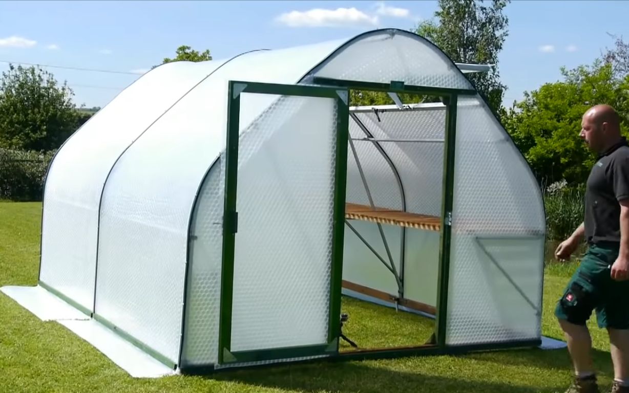 搭建一个漂亮又实用的温室大棚