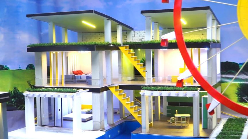 微缩模型:看手工大神如何用混凝土建造微型城市!