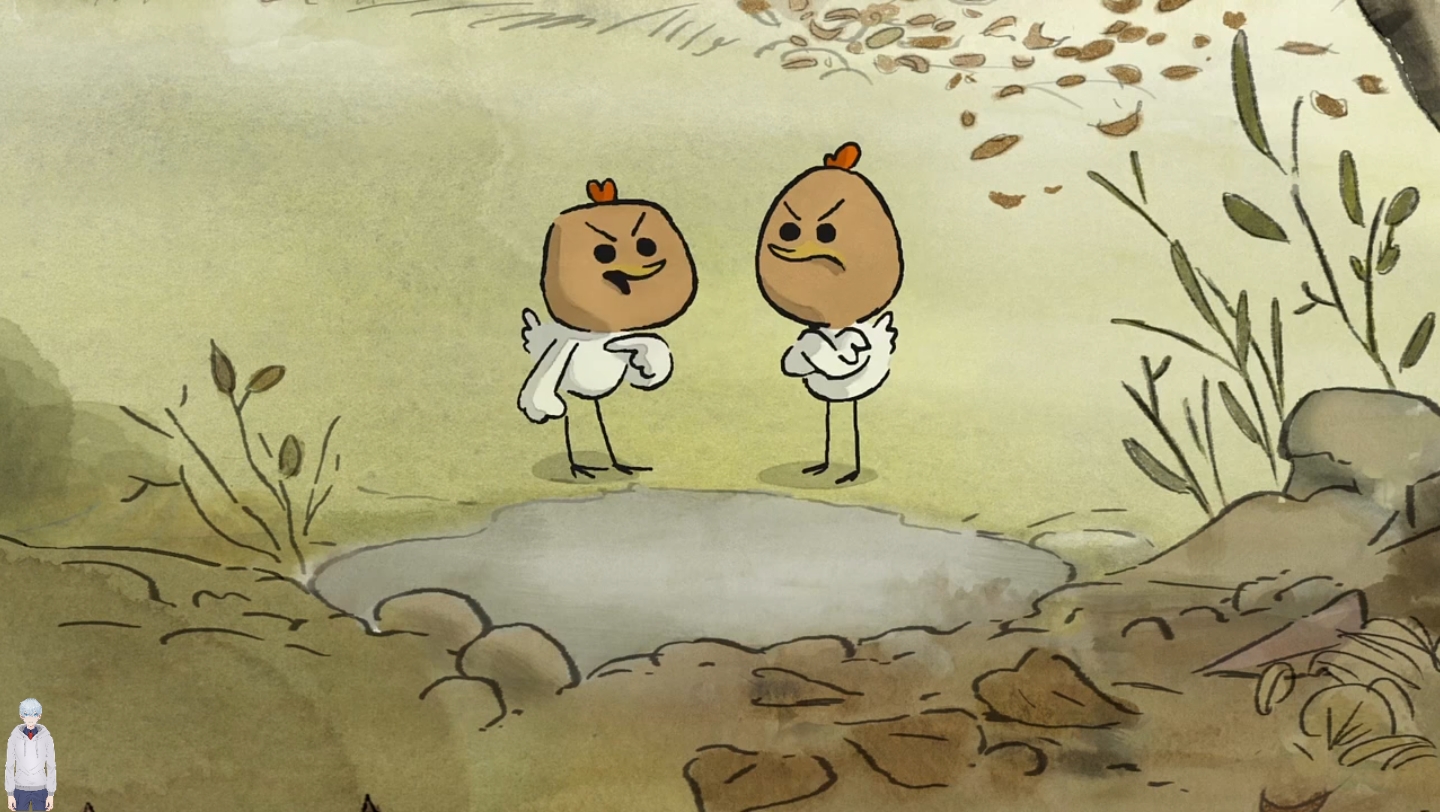 动画片☆狼养了三只调皮的小鸡