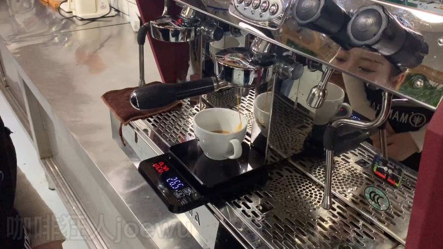 一杯咖啡制作的过程