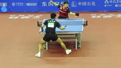 太燃了!樊振东战胜张继科 江山代有才人出