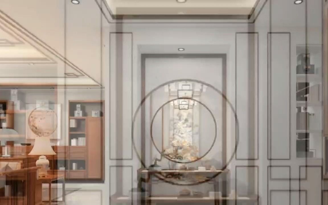126㎡新中式风格,休闲雅致,设计满分