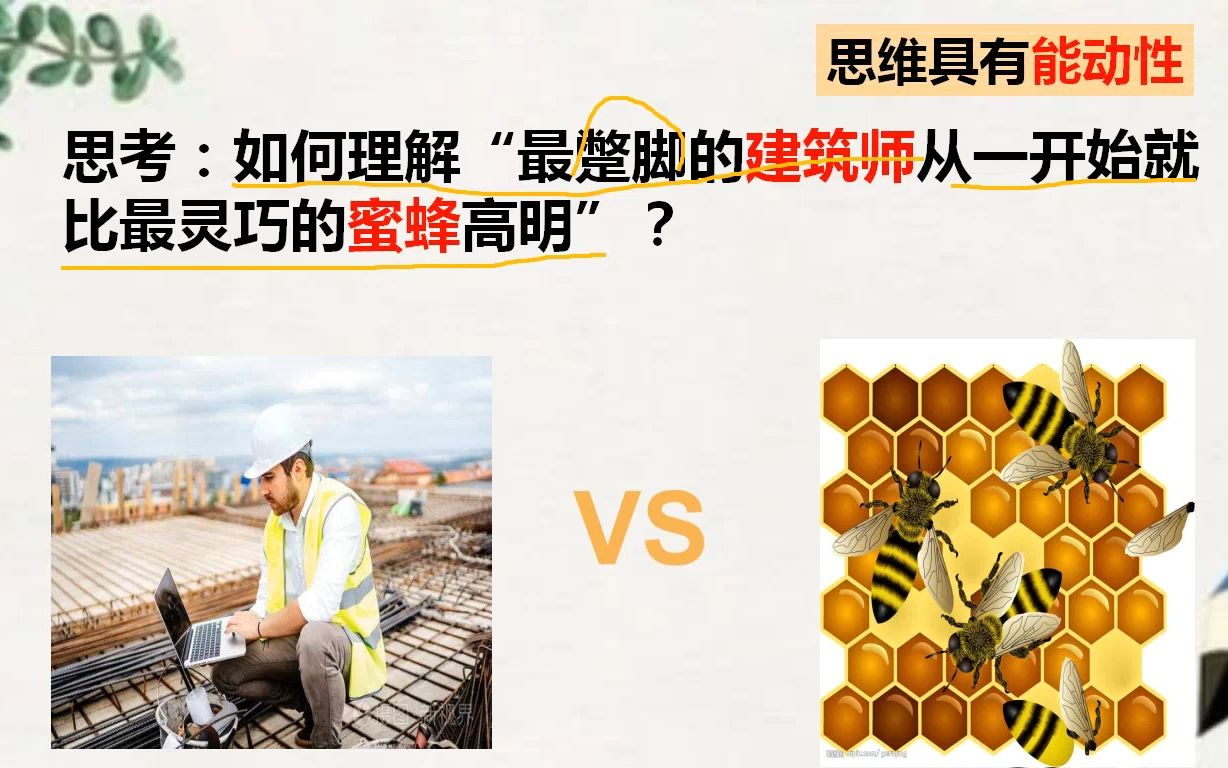 《逻辑与思维》1.1思维的含义与特征