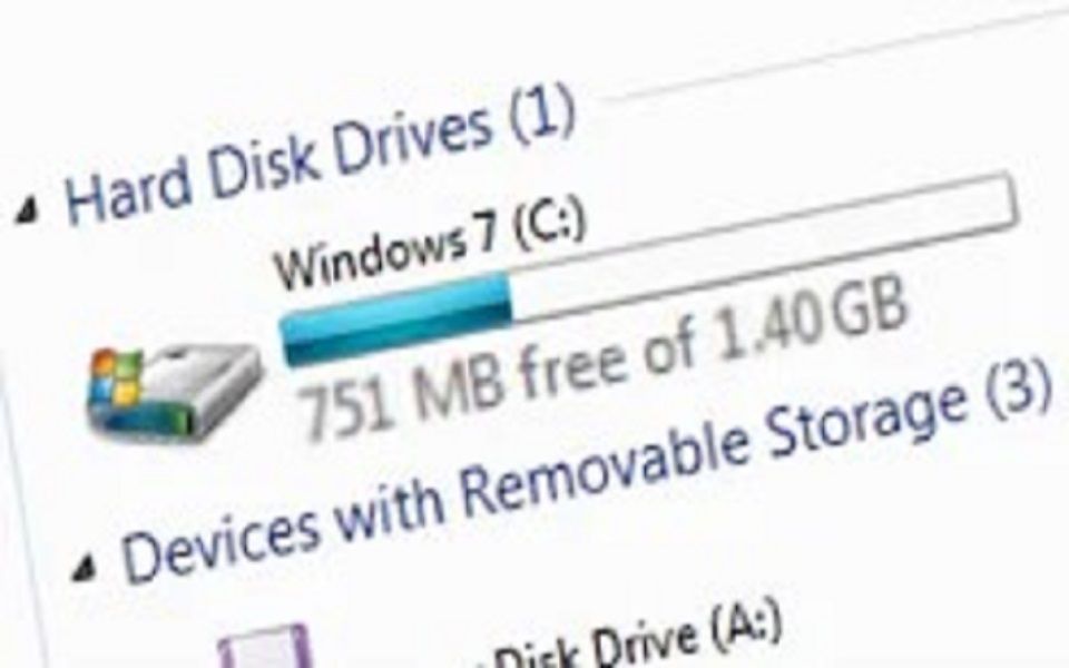 【末影人】546MB 的 Windows 7