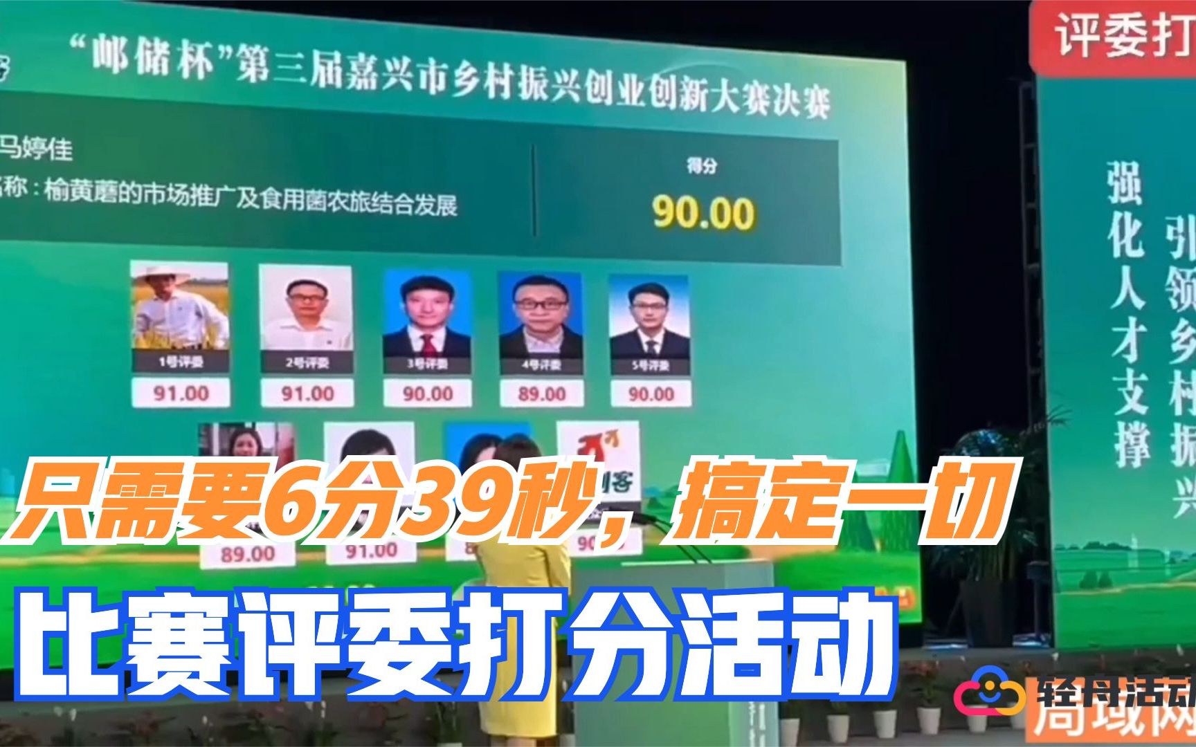 打分软件系统,超详细使用视频教程;适用于各类比赛、大赛评委打分...