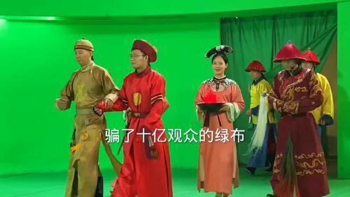 你知道拍摄电视剧时绿布的作用吗?