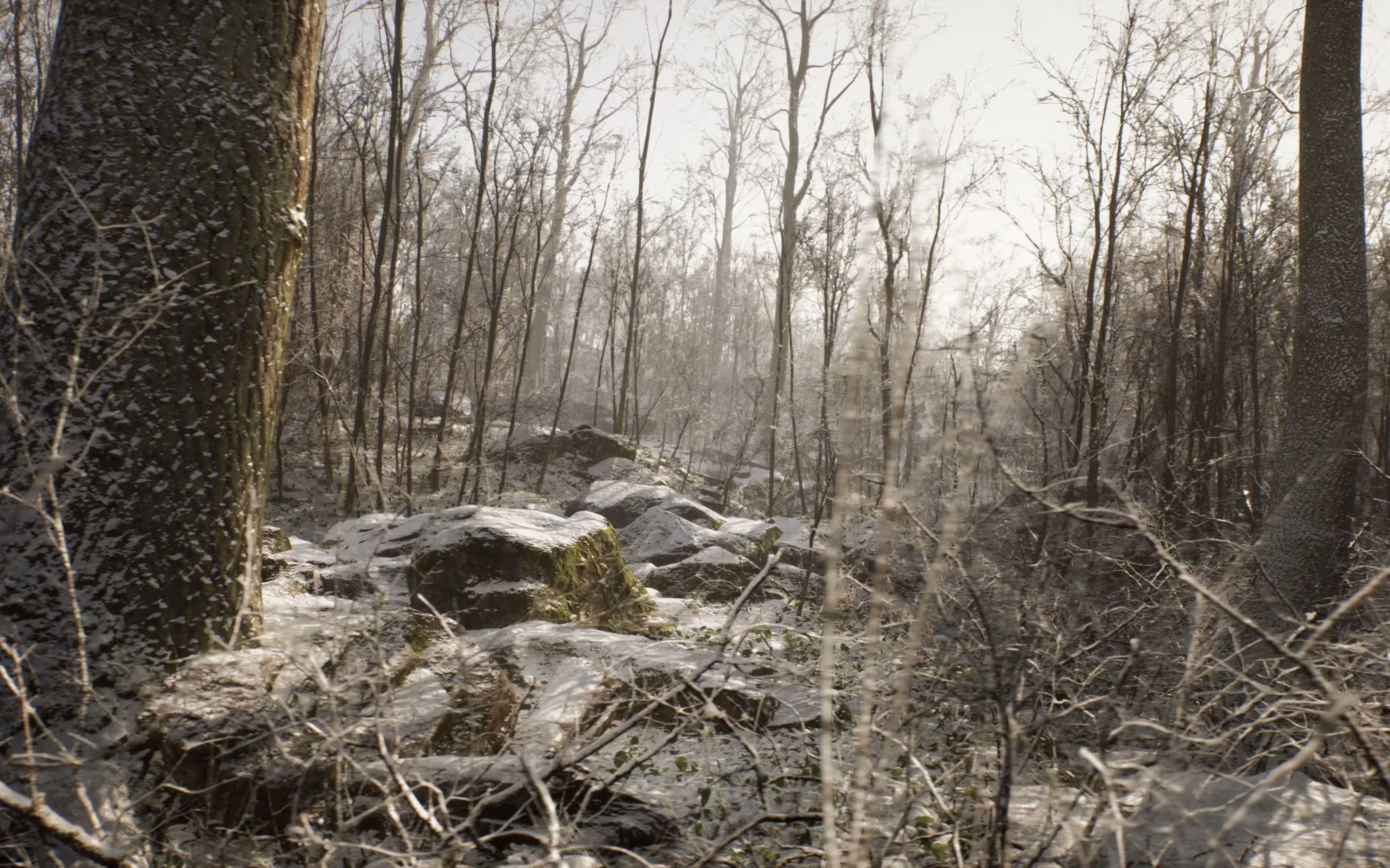 【4K】神秘游戏《Abandoned》的真身居然来源于虚幻4素材库
