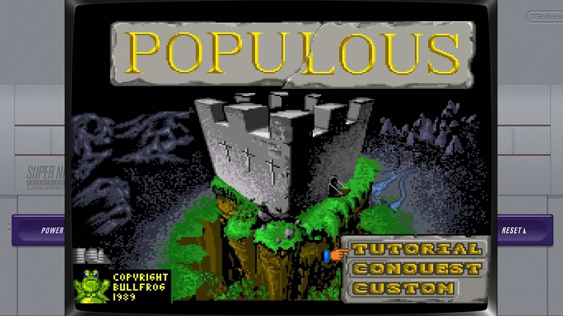 【Populous 上帝也疯狂】SNES 怀旧主机经典游戏永久高清收藏版【...