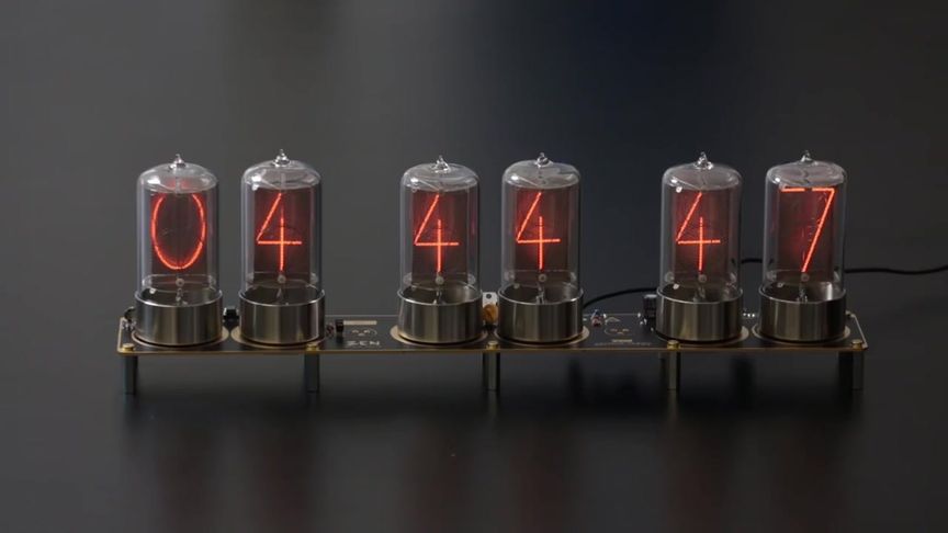 老式数码管,复古数码管制作过程