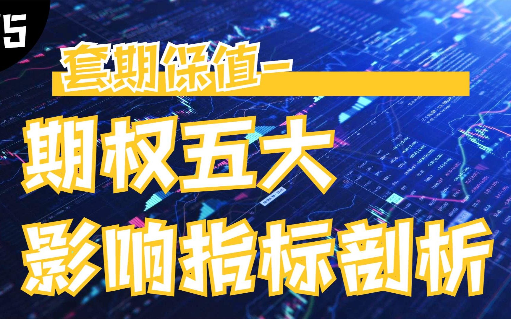 03篇:05套期保值-期权五大影响指标剖析