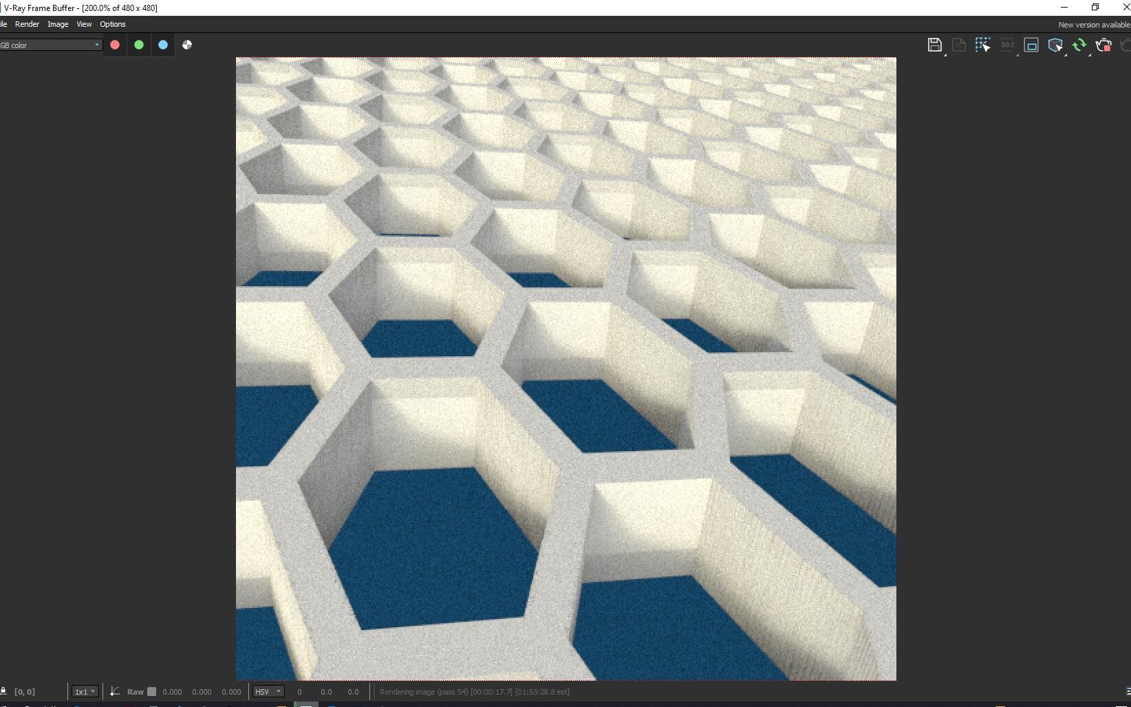 【直播】用贴图做有厚度的穿孔板,看到最后是窍门