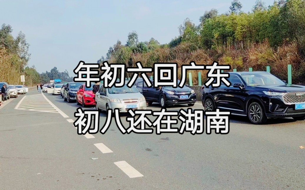 今年高速有多堵?年初六出发回广东,初八还在湖南