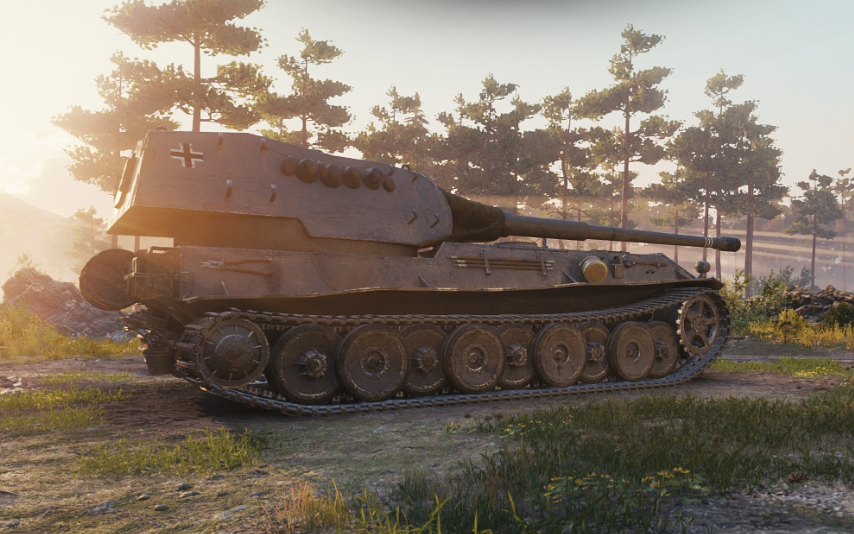 〖坦克世界〗无灯战士、旧德意志帝国陆军的VK7501K超重型坦克...