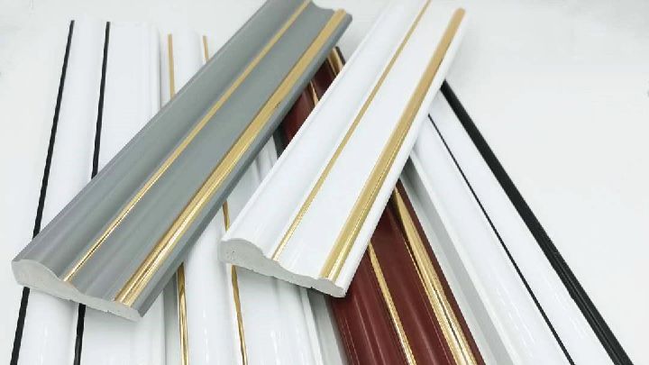 轻奢欧式PVC装饰线条客厅电视背景边框造型画框镜框压边装饰线