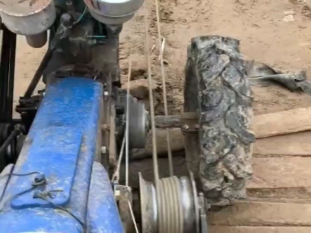 手扶拖拉机绞磨机 电缆牵引机