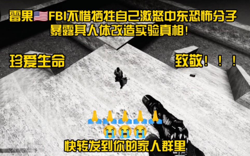 致敬!国外反恐精英执法记录仪的最后录像曝光!_第一视角