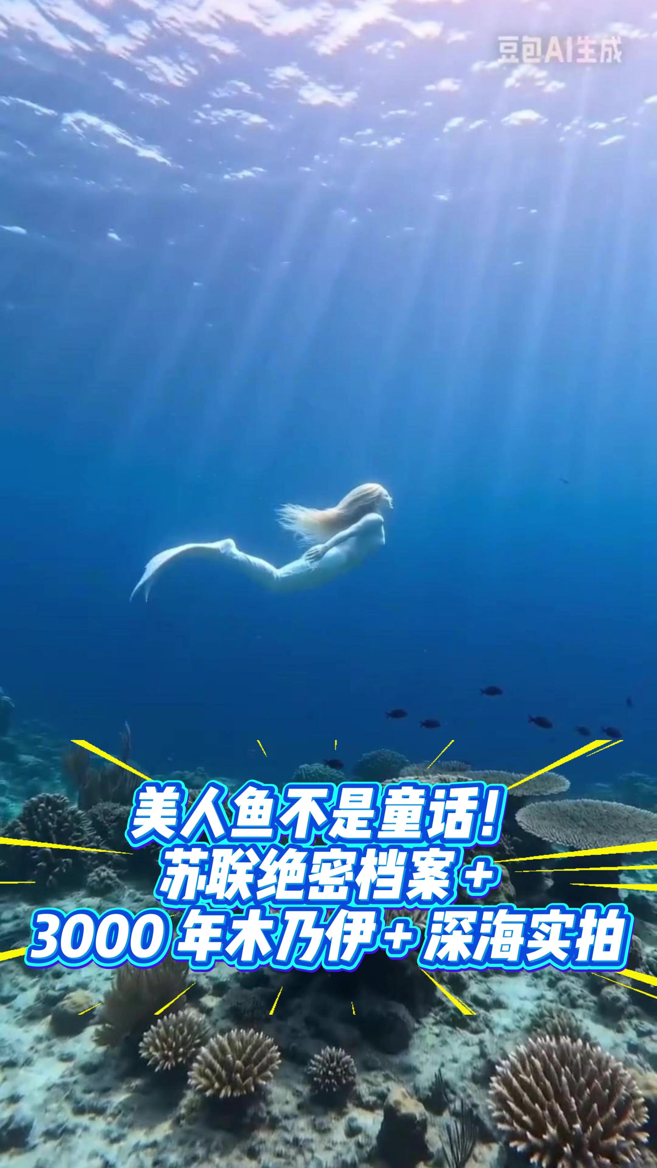 ... 1962 年,苏联探测船在古巴外海抓到一只会说话的小人鱼!它说它来自...