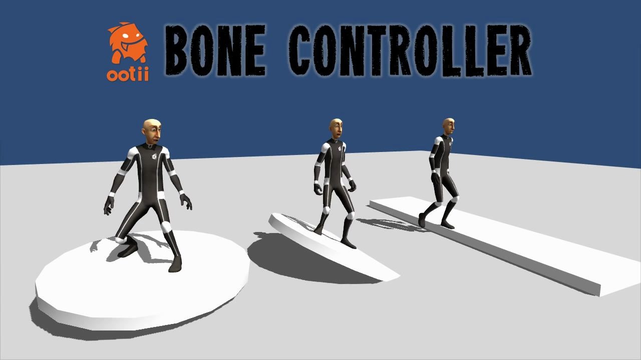 逼真骨骼控制制作动画工具Unity游戏素材资源 人人素材RRCG