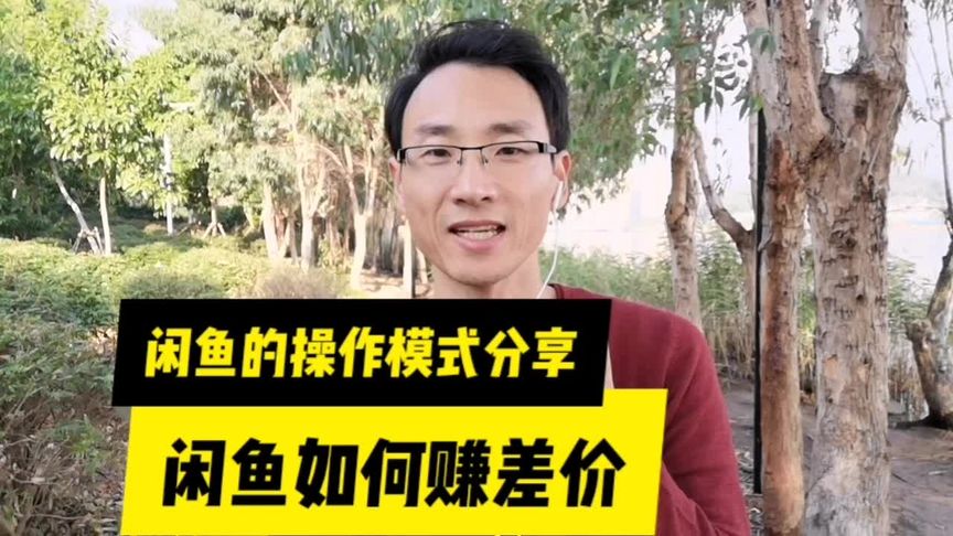 闲鱼电商如何赚差价,掌柜给你详细分析,新手小白先了解一下模式