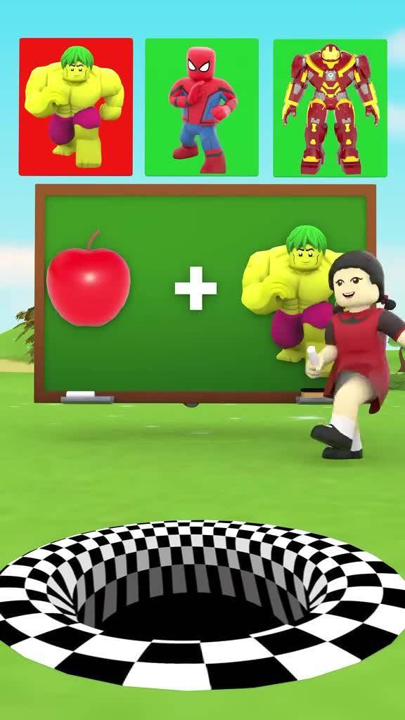 这就是小红画出来的钢铁侠!