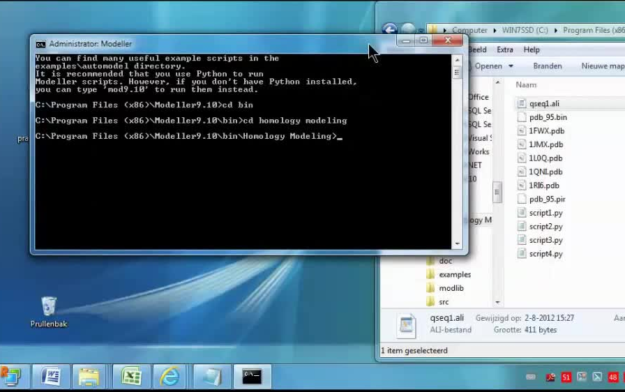 同源建模:modeller建模和swiss-model评价