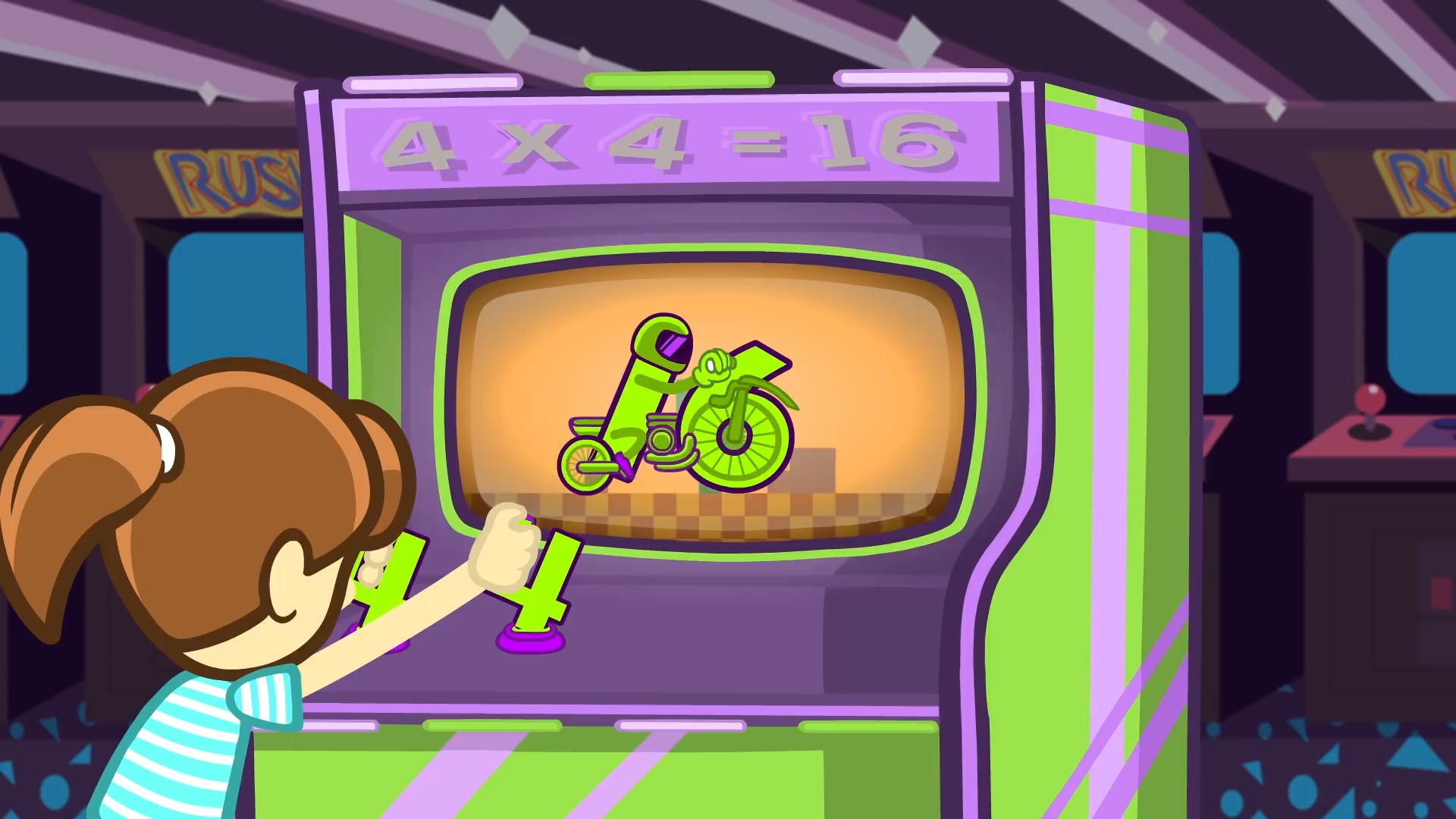 数学启蒙 ❤️ 学习乘除 ✖️➗(第2级)015 - “4 x 4 = 16”