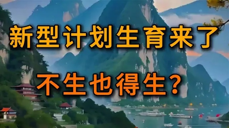 新型计划生育来了,不生也得生