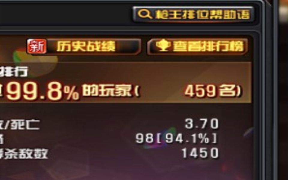 CF排位百场将近95%胜率的大神操作是怎么样的?