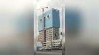 恺嵘 建筑外墙爬架网 外架框式钢网片脚手架安全防护网 高层施工防坠网