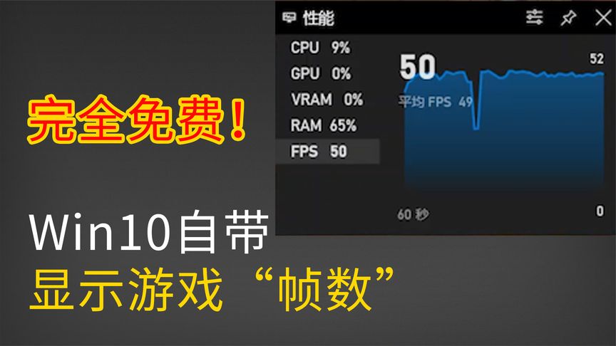 端午打游戏,你知道Win10自带就能显示游戏“帧数”吗?