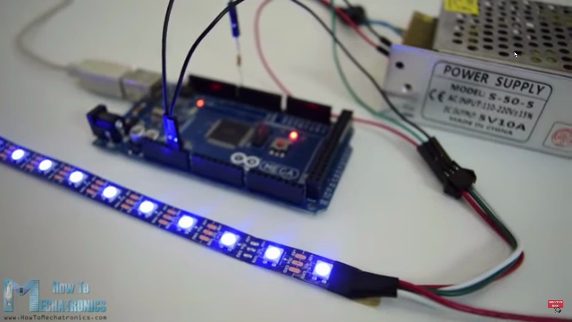 arduino控制可寻址LED
