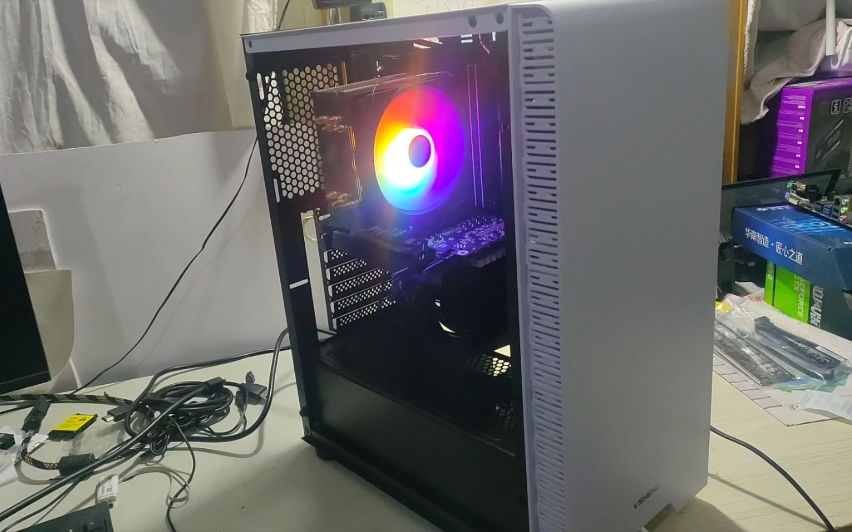 粉丝装机,预算3600,i3 10105F+GTX1060 5G,2K分辨率 测试LOL英雄...