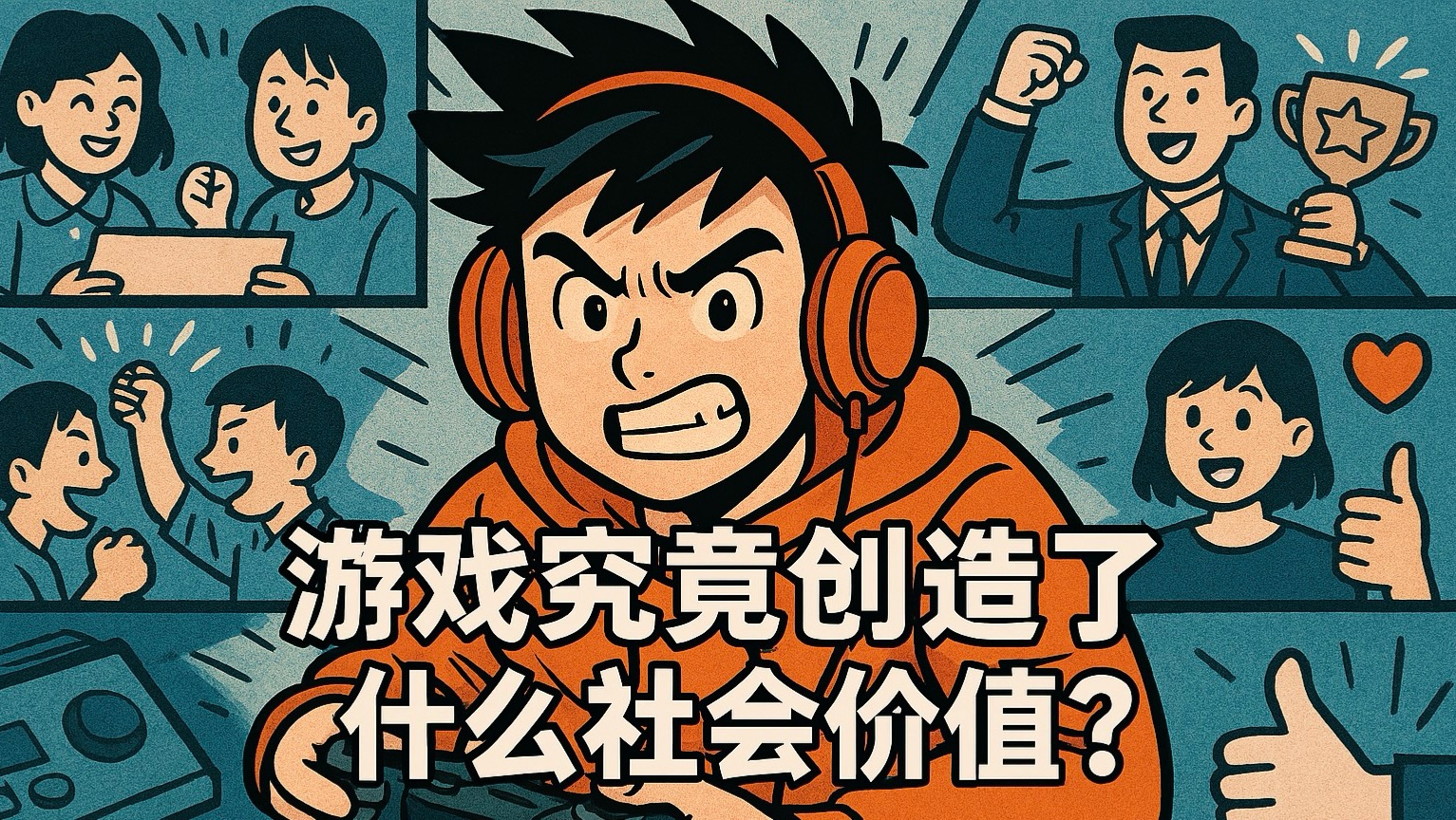 游戏究竟创造了什么社会价值?【大鹅爱游戏】