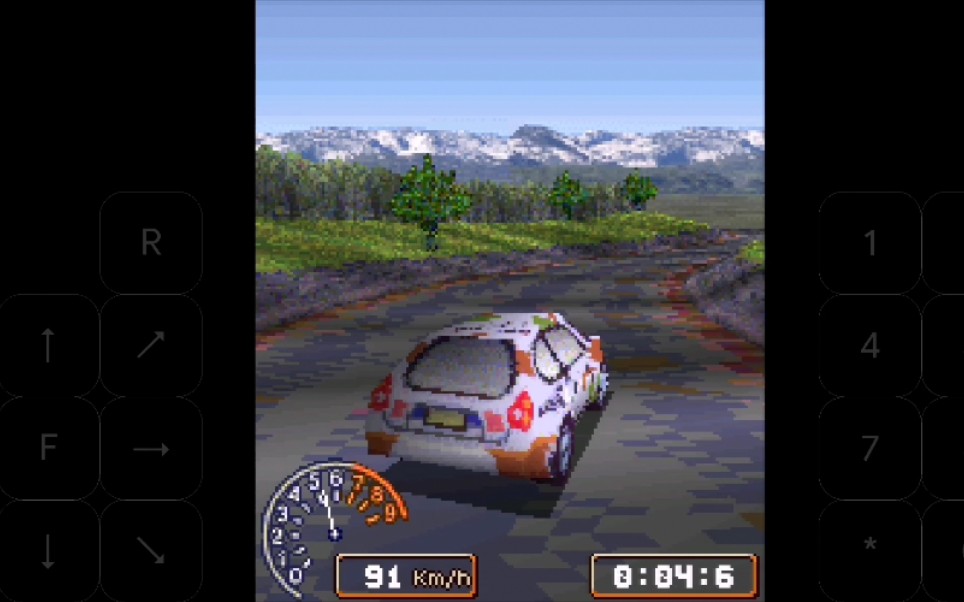 安卓塞班模拟器,3230自带《职业拉力赛车》试玩