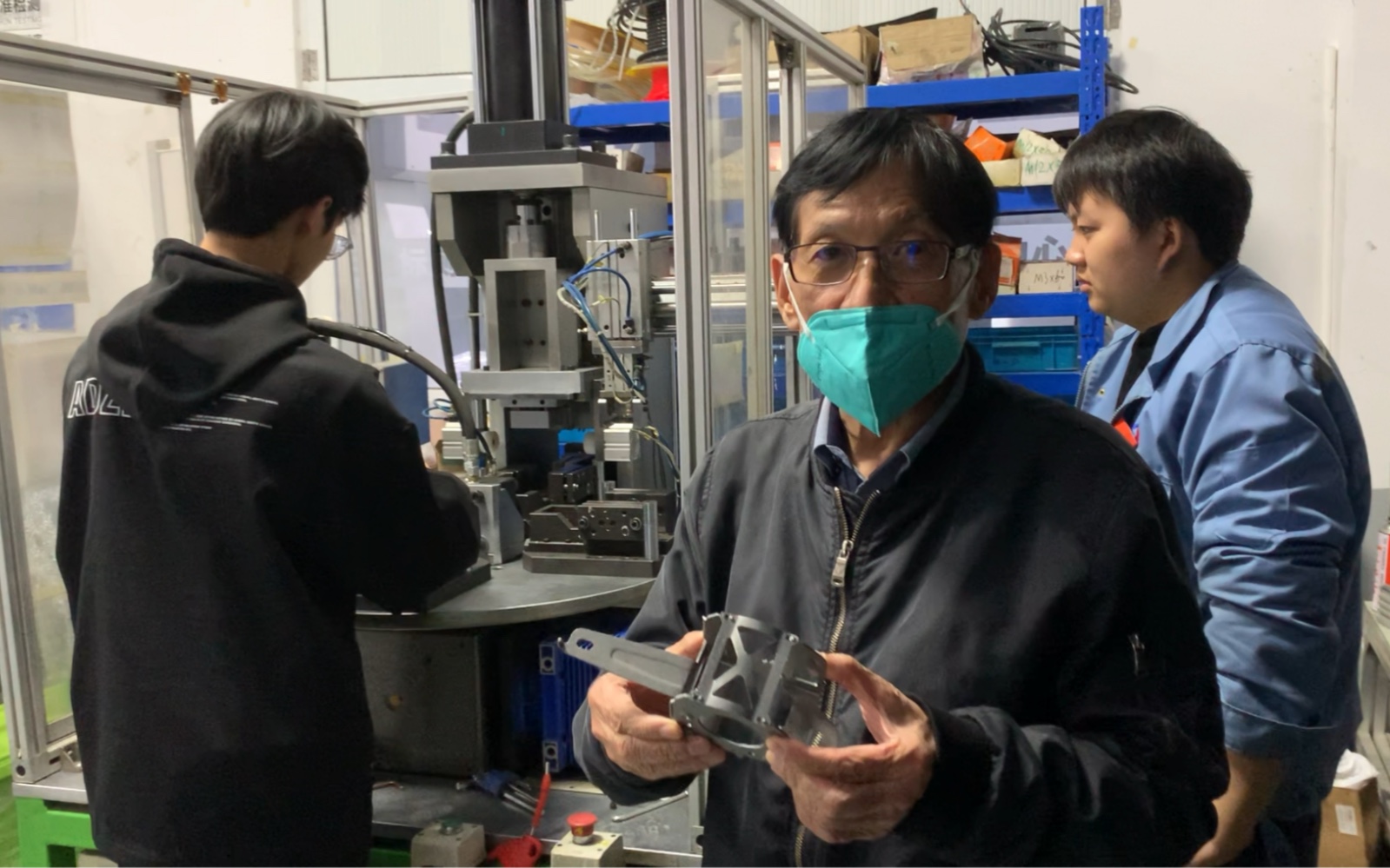 致敬来自宝岛台湾省的老工程师,40年的非标机械设计经验,给祖国大陆...