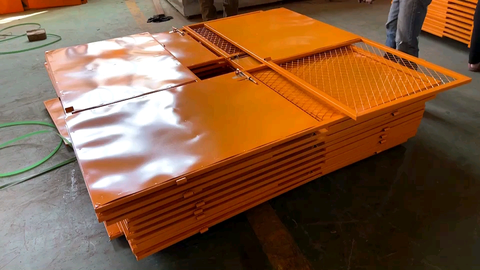 临边基坑护栏,施工临时护栏,泥浆池基坑防护栏