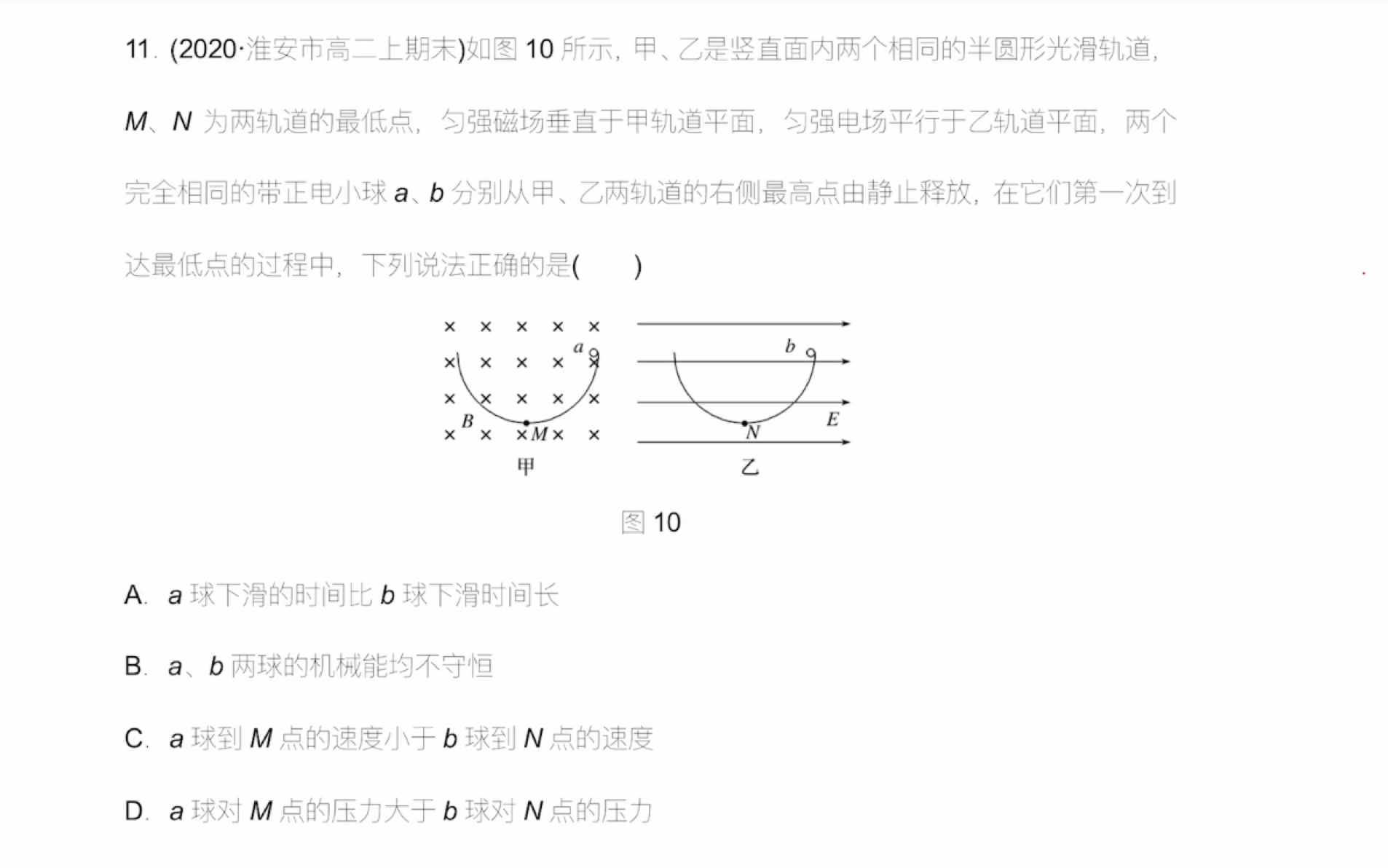 磁场对运动电荷的作用